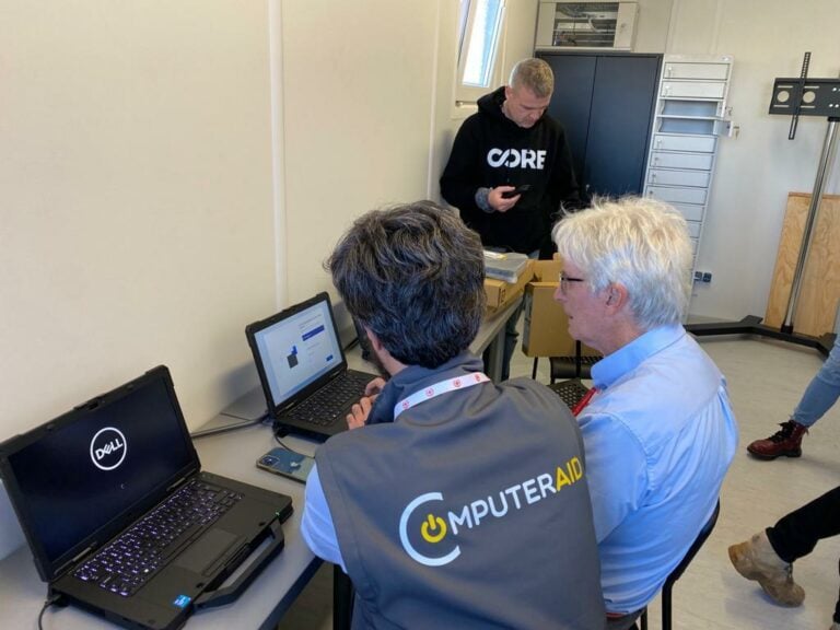 Computer Aid’s Visit to PCC in Poland for Refugee Support